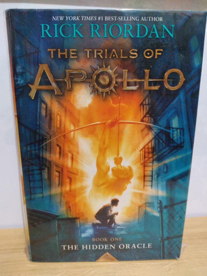 RICK RIORDAN 'S THE TRIALS OF APOLLO - THE HIDDEN ORACLE (DISNEY ...