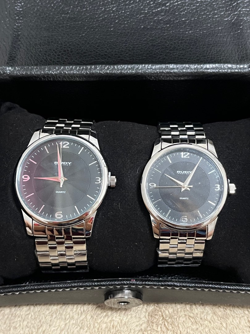 RUDY PROJECT COUPLE STEEL WATCH, Men's Fashion, Watches & Accessories ...