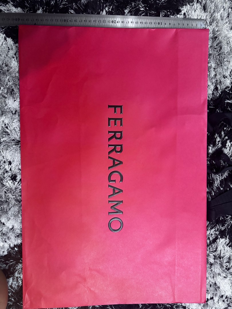 Salvatore Ferragamo Original Paper Bag, Luxury, Accessories on Carousell