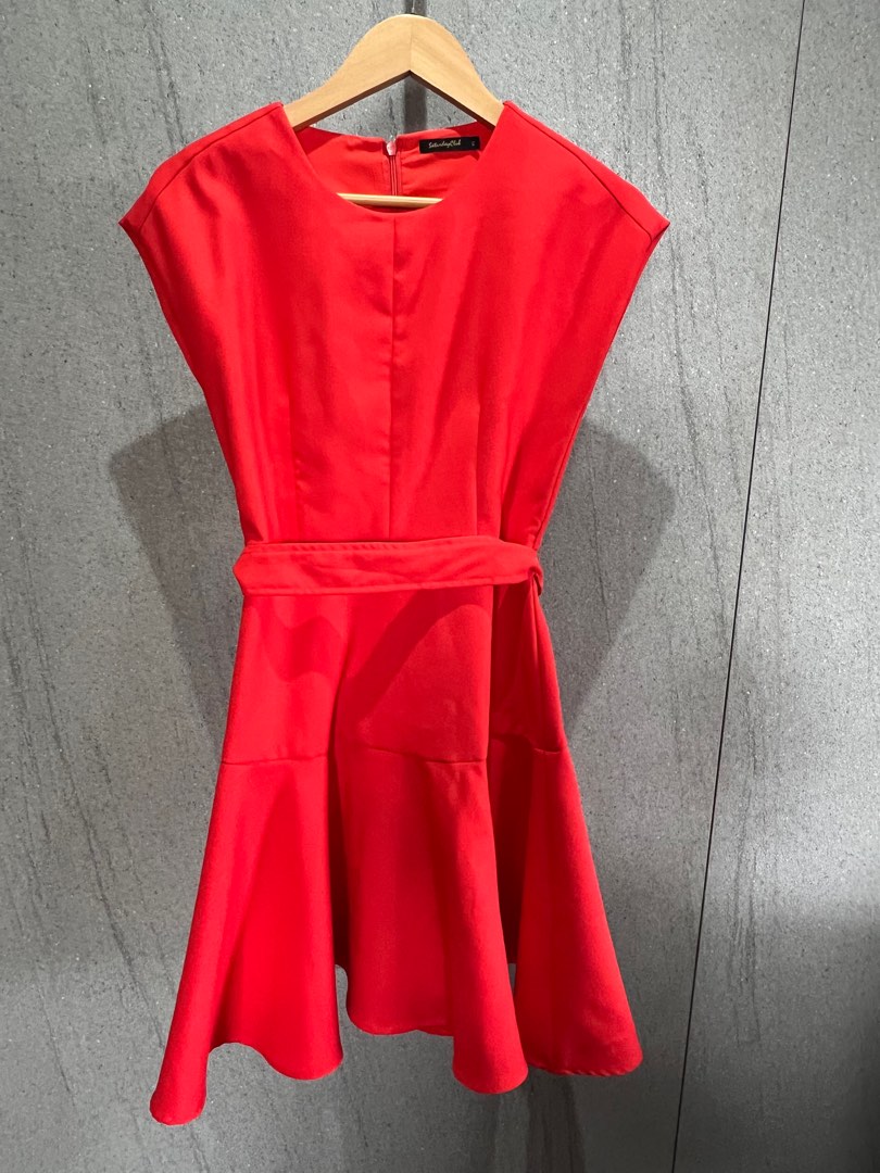 Saturday Club - Structured A Line Dress, Women's Fashion, Dresses ...