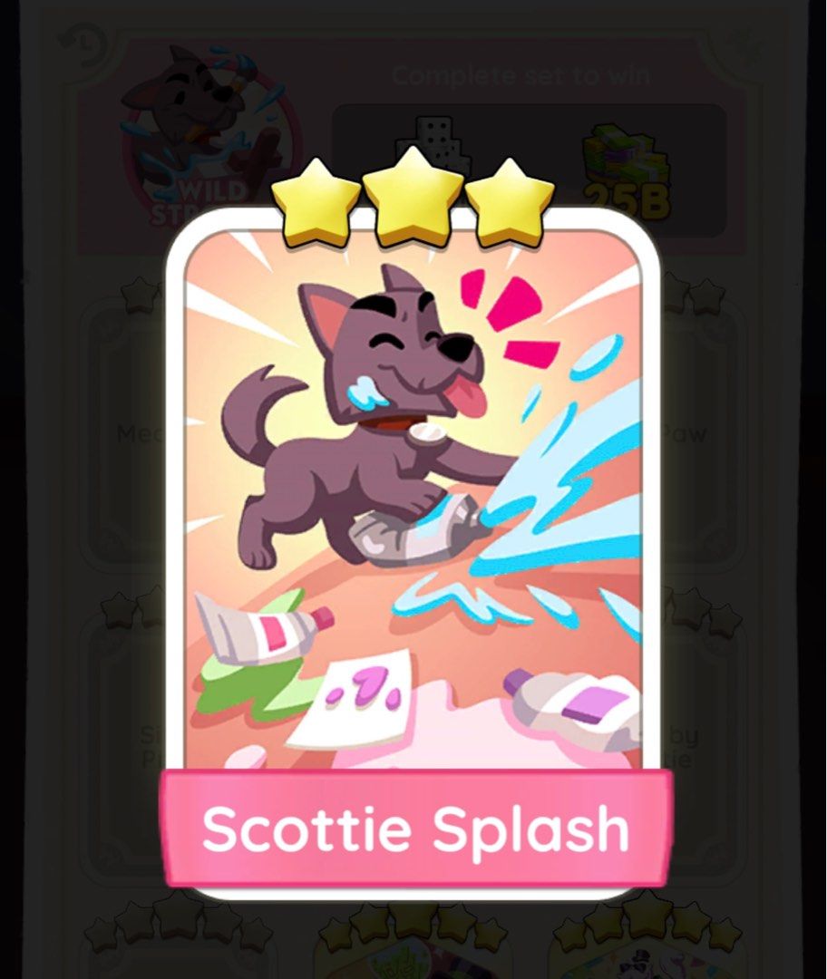 SCOTTIE SPLASH MONOPOLY, Video Gaming, Gaming Accessories, In-Game ...