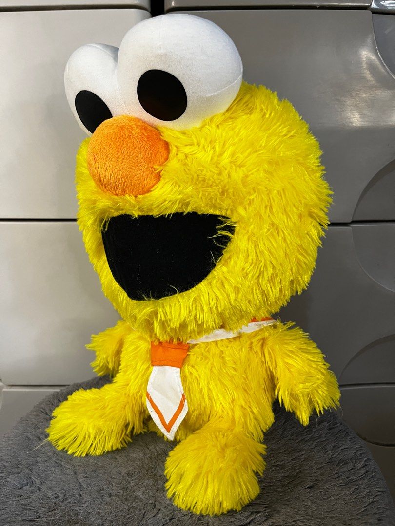 Sesame Street Elmo Rare Yellow Plush/Stufftoy, Hobbies & Toys ...