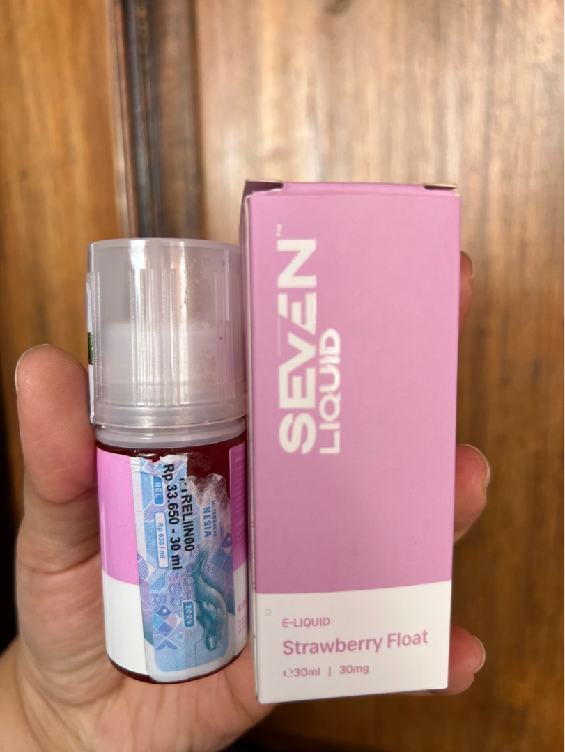 SEVEN LIQUID SALTNIC STRAWBERRY FLOAT, Barang Yang Dicari di Carousell