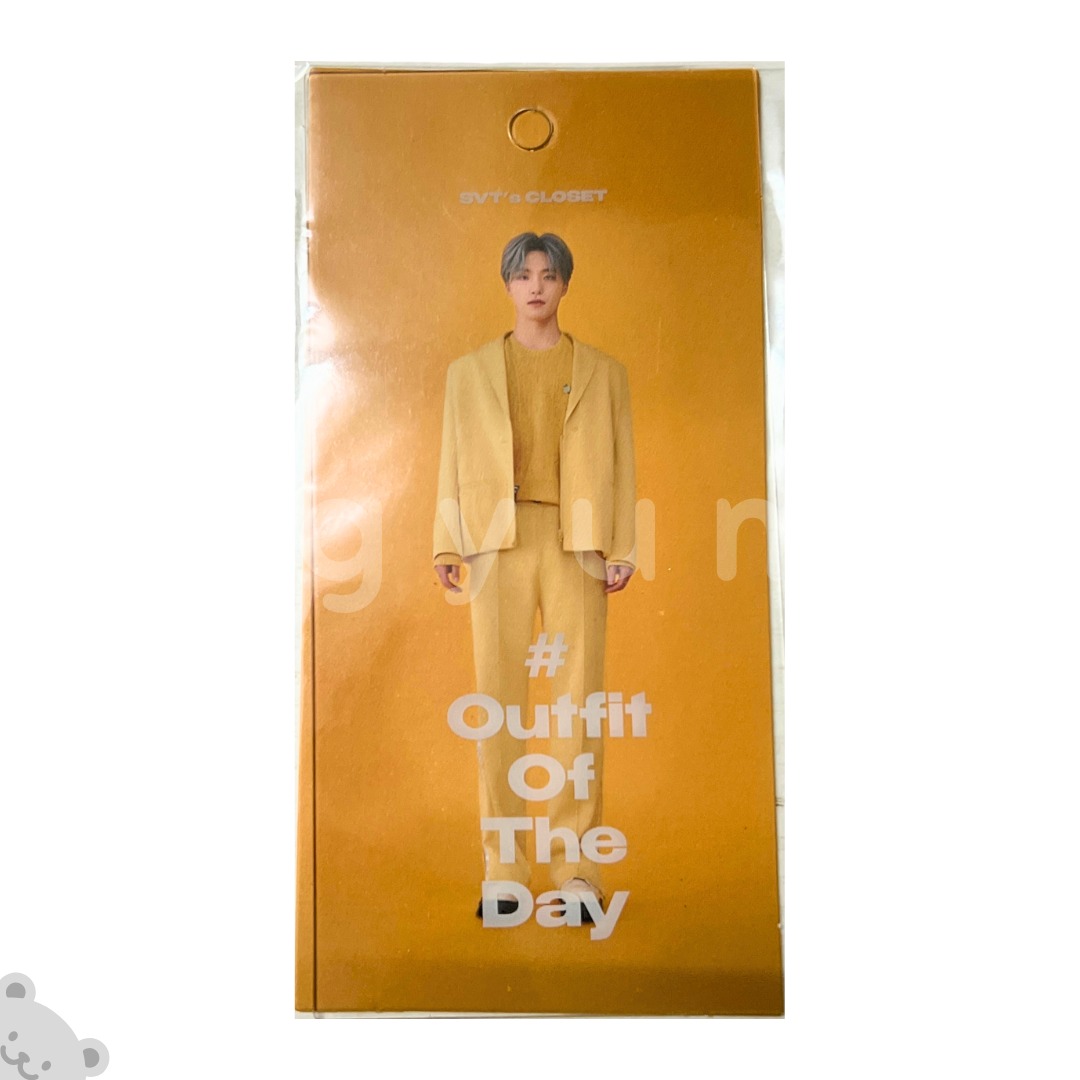 SEVENTEEN Season's Greetings 2022 official merch - Layered Hang-Tag ...