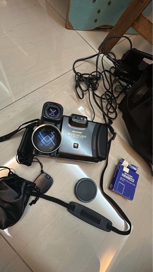 Sharp 8 ViewCam VL- E34, Photography, Video Cameras on Carousell