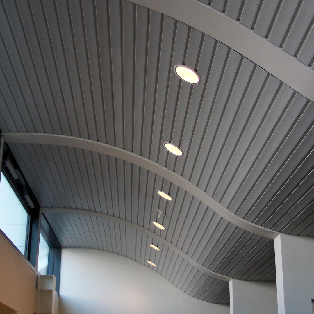 SILING JENIS ALUMINIUM CEILING l strip ceiling install l, Furniture ...