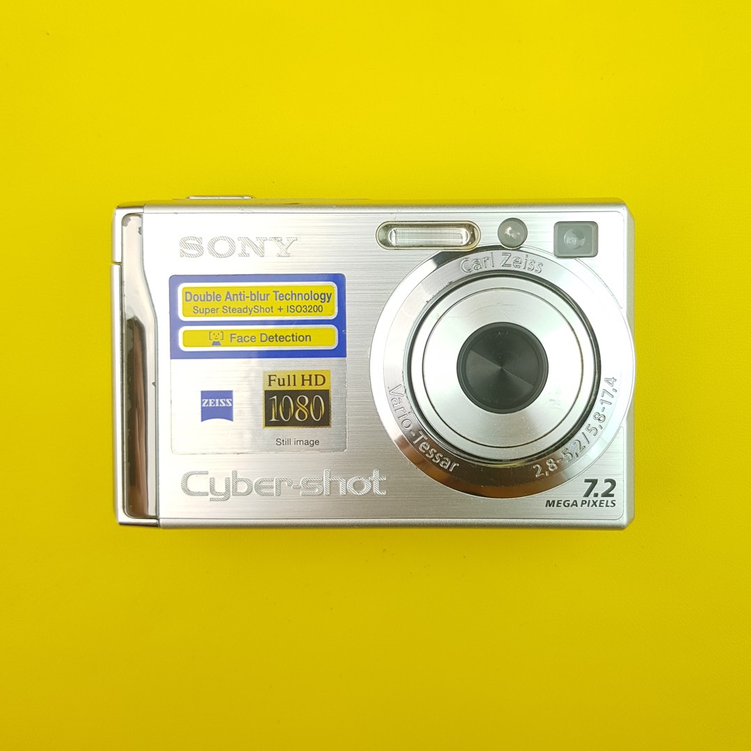 SONY CYBERSHOT DSC-W80 (digicam/camdig/digital pocket camera ...