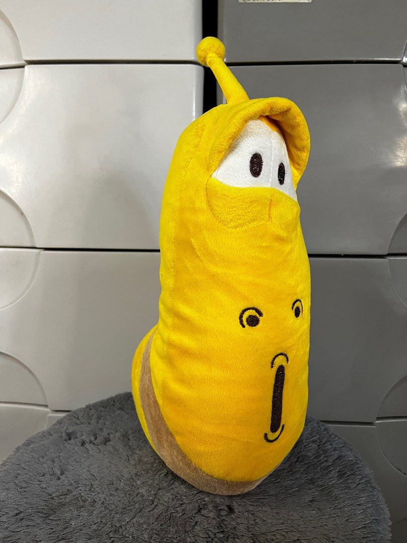 South Korean Animated Series: Larva Worm Yellow Biggie Plush/Stufftoy ...