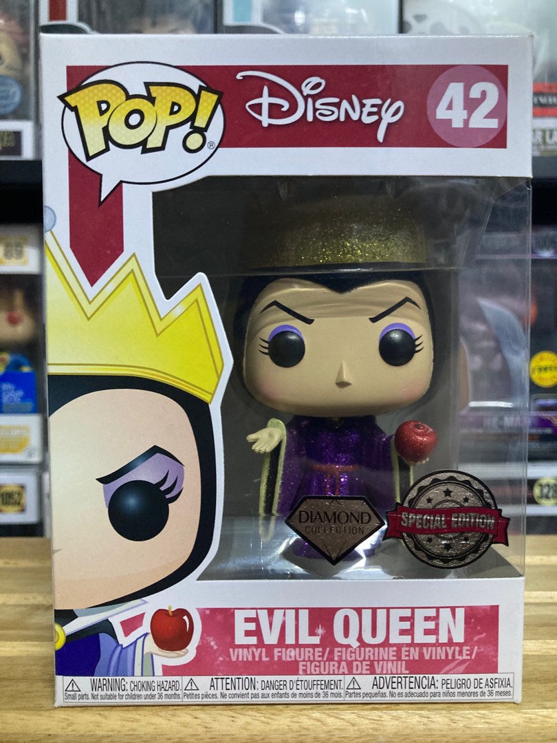 Special Edition Disney Snow White Evil Queen Diamond Collection Funko Pop, Hobbies & Toys, Toys ...