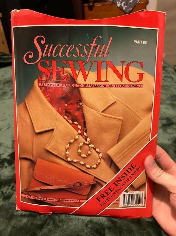 英國老件-Successful sewing 現成-衣版紙, 書籍、休閒與玩具, 文具、藝術、手工藝, 手工藝、創作工具在旋轉拍賣