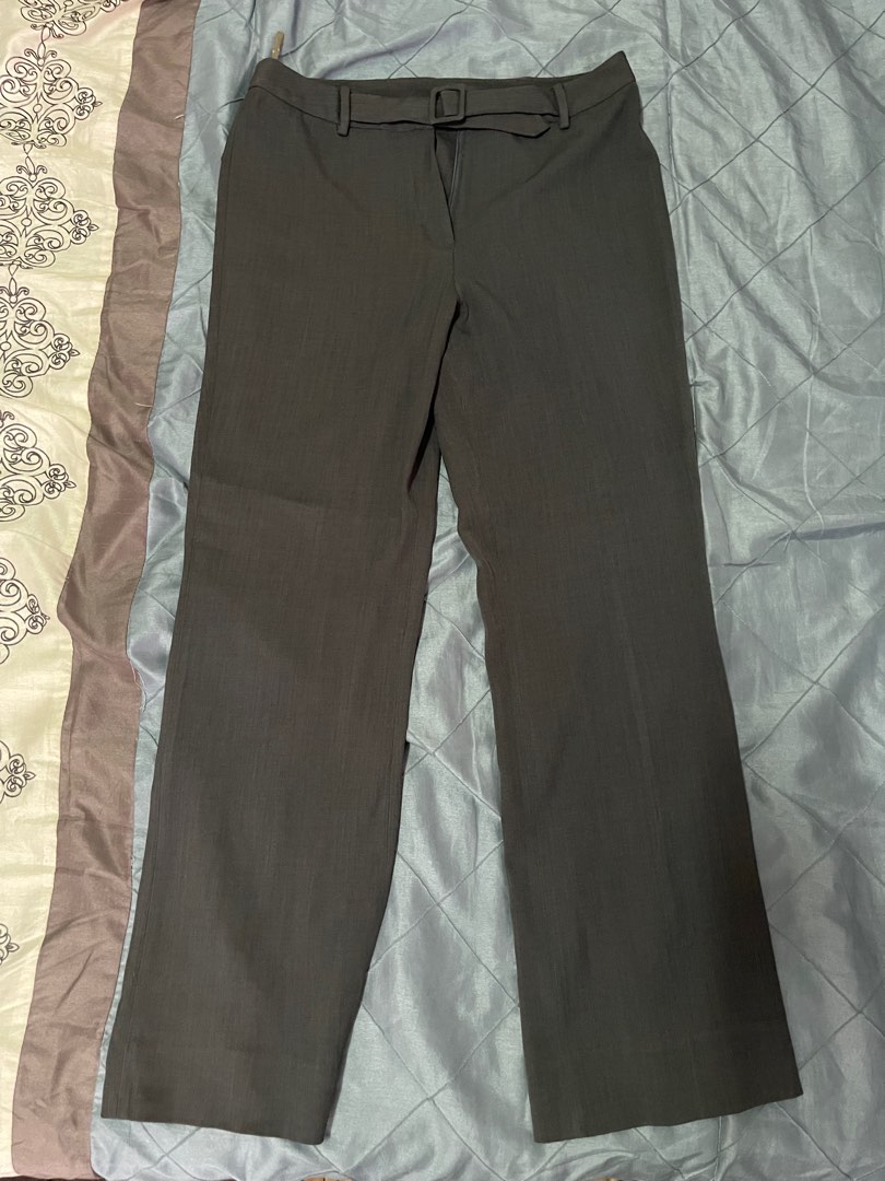 The Black Shop; Grey Slacks, Women's Fashion, Bottoms, Other Bottoms on ...
