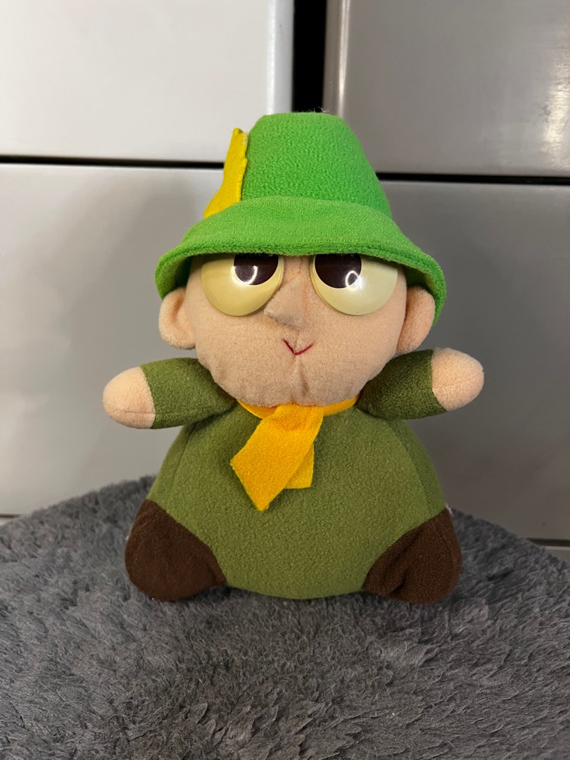 Tove Jansson Moomin Series: 1994 Banpresto Snufkin Musician Green ...
