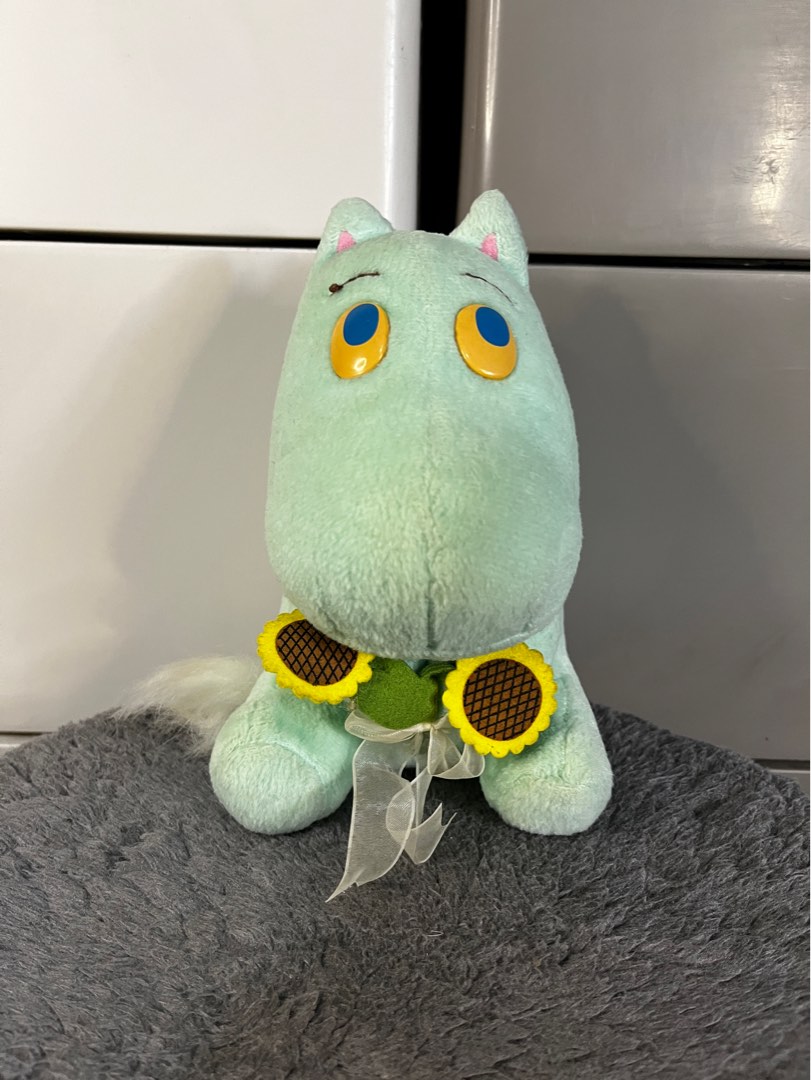 Tove Jansson Moomin Series: 2001 Banpresto Vintage Green Moomin The ...