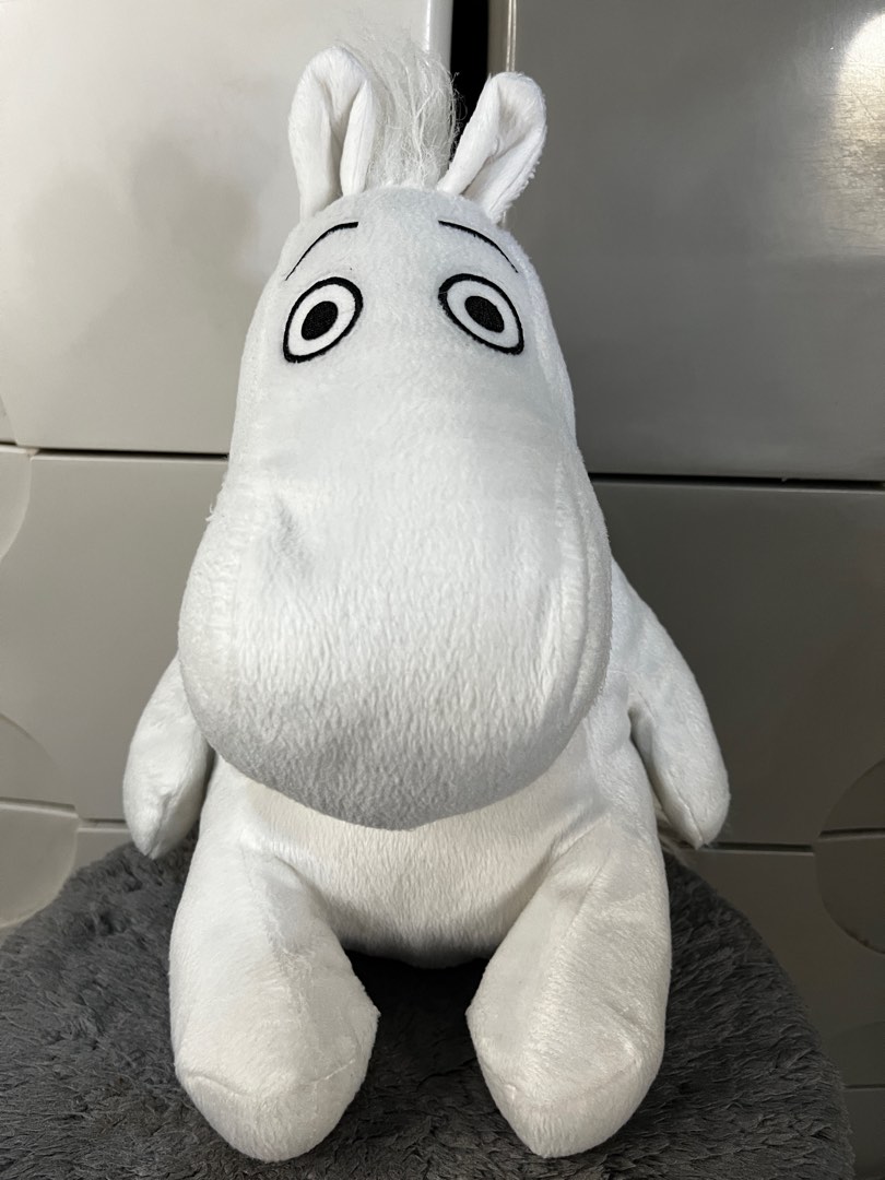 Tove Jansson Moomin Series: Snork Maiden White Hippo Plush/Stufftoy ...