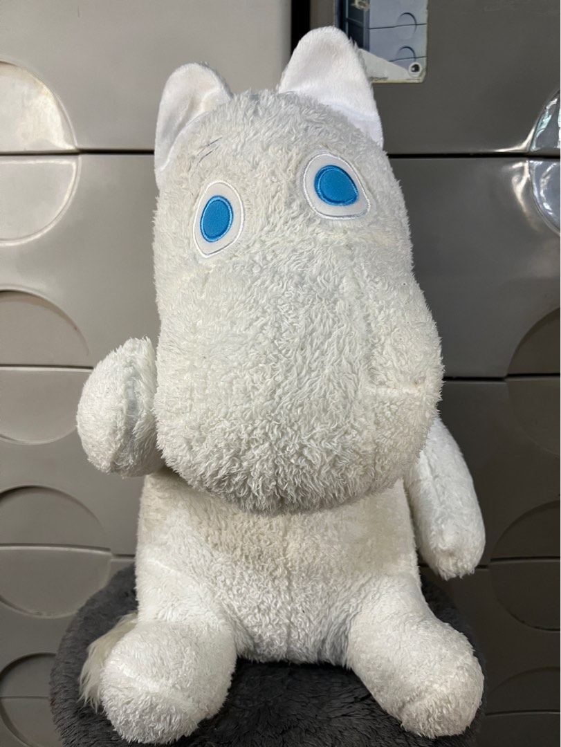 Tove Jansson Moomin Series: Snork Maiden White Hippo Plush/Stufftoy ...