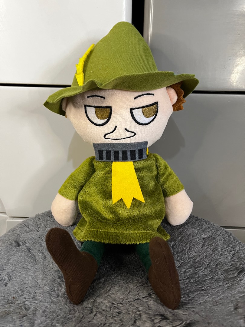 Tove Jansson Moomin Series: Snufkin Musician Green Plush/Stufftoy ...