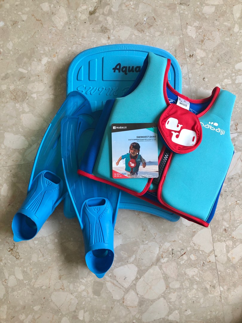 Ultimate swim pack! Cressi fins, brand new Nabaiji swim vest, and ...