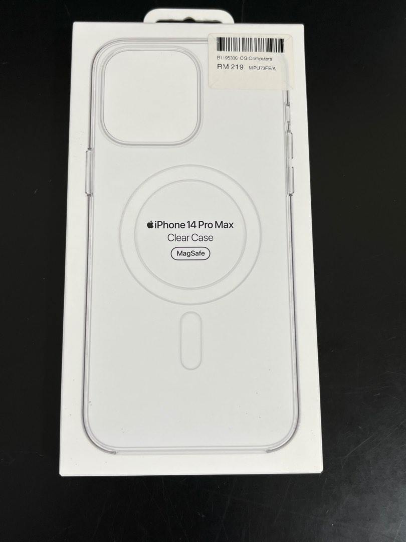 [Used] iPhone 14 Pro Max Orginal Clear Case, Mobile Phones & Gadgets ...