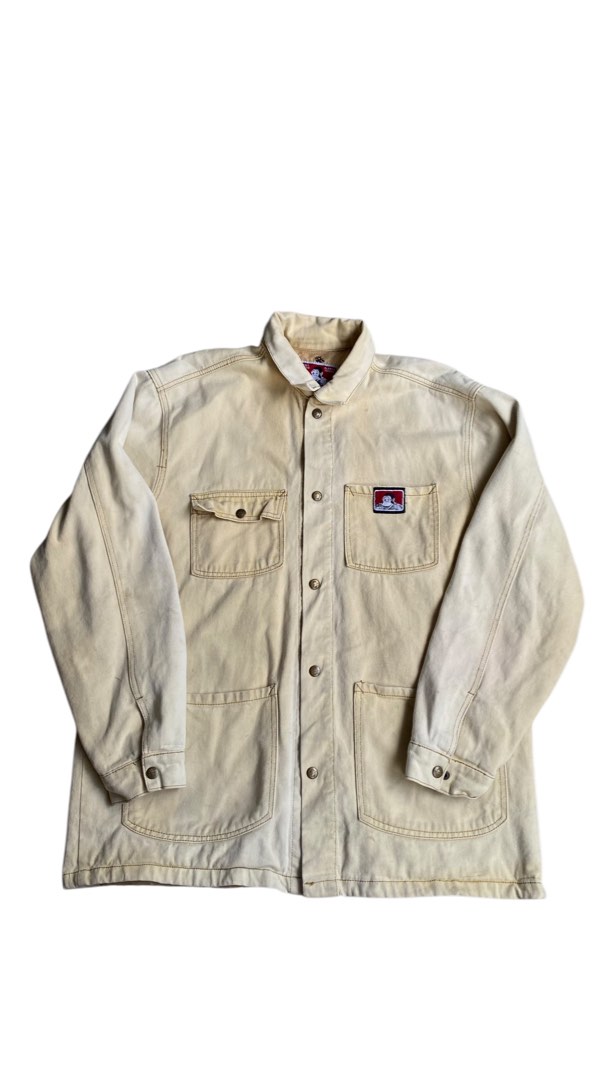 VINTAGE BEN DAVIS CHORE JACKET, Men's Fashion, Coats, Jackets and ...