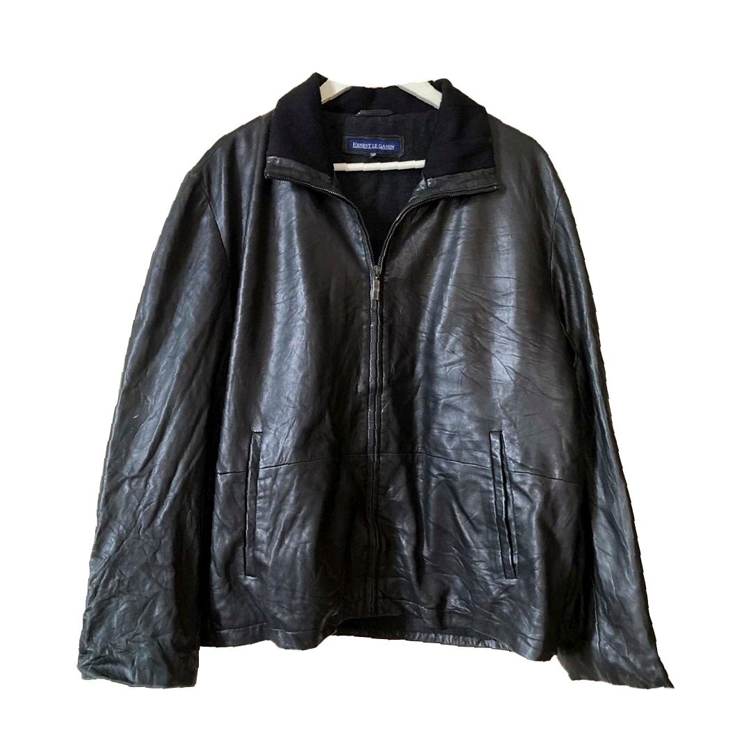 Vintage Ernest le garmin Genuine leather jacket, Men's Fashion, Coats ...