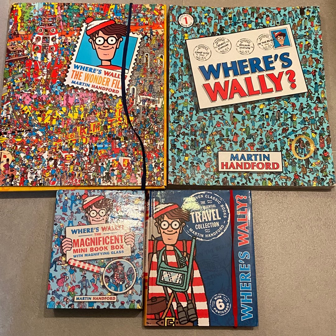 Where's Wally ? 1-5 1-6 the wonder file the magnificent mini book with ...