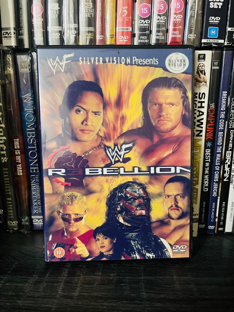 WWF Rebellion 2000, Hobbies & Toys, Music & Media, CDs & DVDs on Carousell