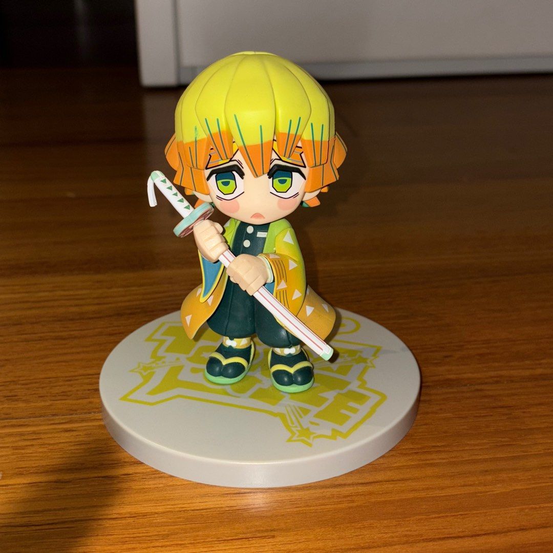 Zenitsu toonzie cartoon color ver. figure great condition, Hobbies ...
