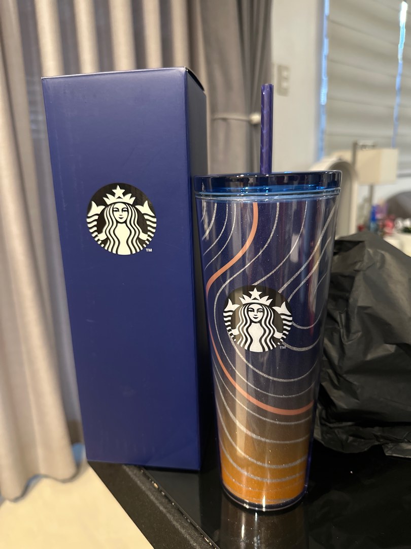 2025 Starbucks Tradition Indigo Cold Cup, Furniture & Home Living ...