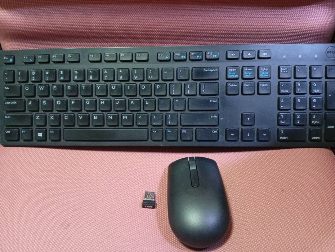 美型實用 辦公舒適 原廠 Dell 戴爾 無線鍵盤滑鼠組 WK636t/WM116t/SD-8160, 電腦及科技產品, 電腦周邊產品, 電腦 ...