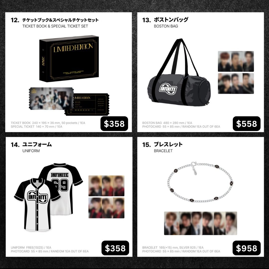 Pre-order 預訂｜韓星 K-pop 〗INFINITE 15th Anniversary Concert「 LIMITED ...