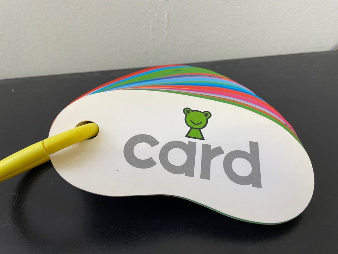 Abc Flashcards with handle toy, Hobbies & Toys, Toys & Games on Carousell