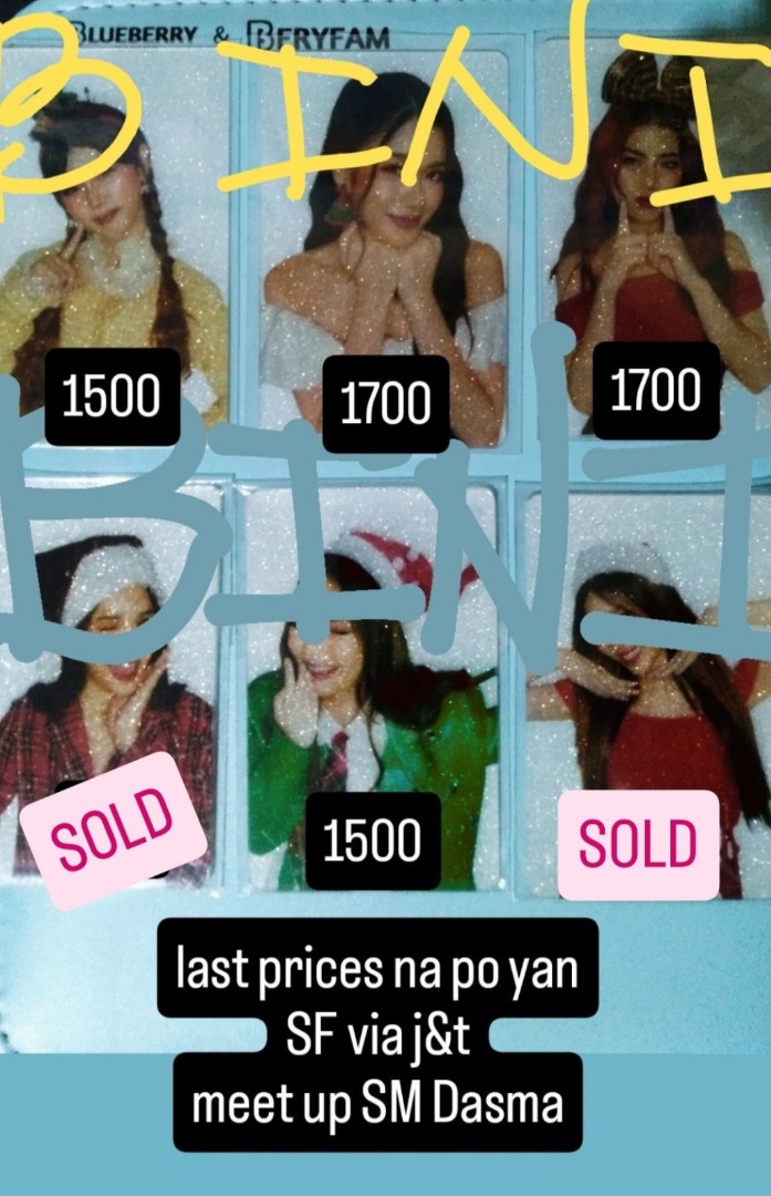 Aiah, Mikha, Maloi, Colet BINI SPC, Hobbies & Toys, Memorabilia ...