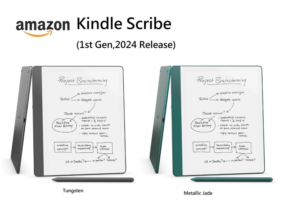 US Spec! Amazon Kindle Scribe 1st Gen, 2024 Release (16GB: NA I 32GB ...