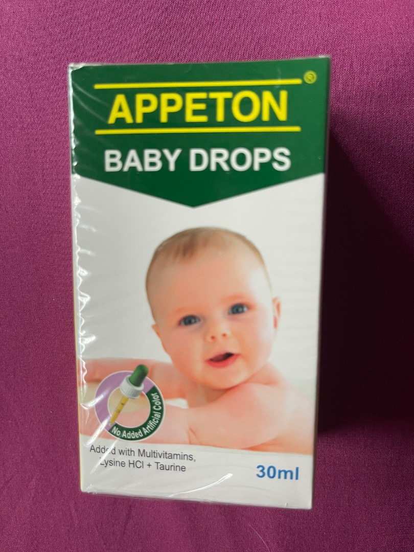Appeton Multivitamins Baby Drops 30ml, Health & Nutrition, Health ...