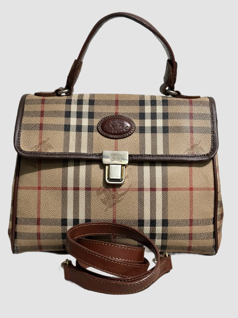 Authentic Vintage Burberry Kelly Sling bag, Luxury, Bags & Wallets on ...