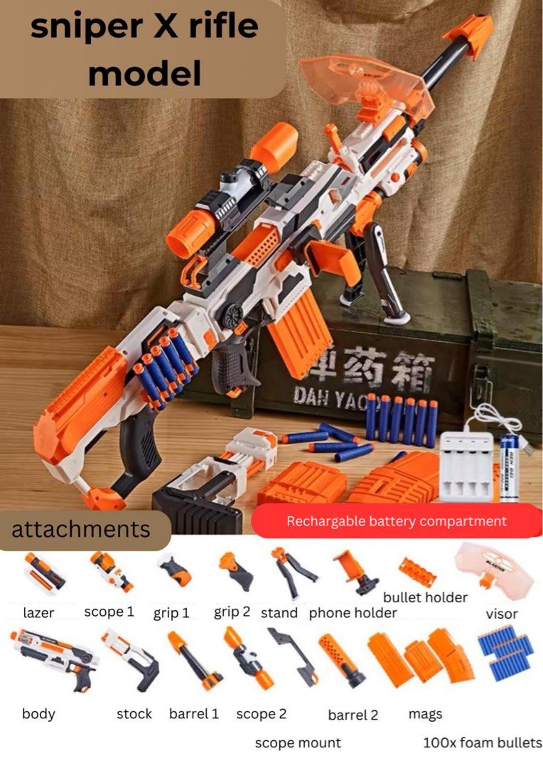 customisable nerf gun