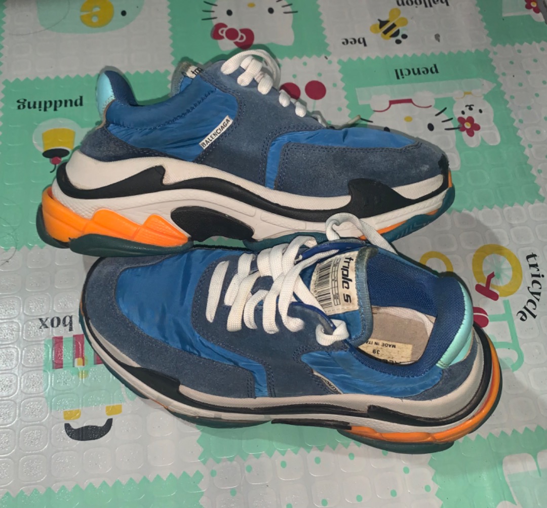 Balenciaga tri color shoes, Men's Fashion, Footwear, Shoe inserts ...