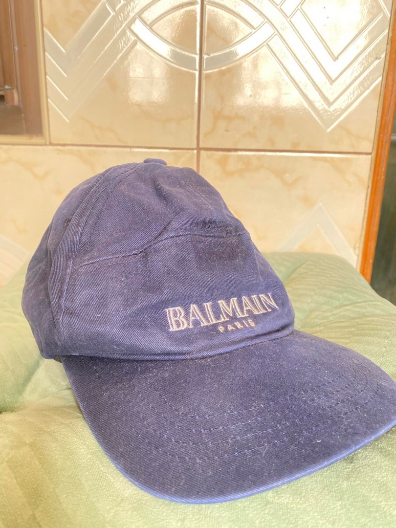 Balmain Rare Authentic Baseball Cap, Men's Fashion, Watches & Accessories, Caps & Hats on Carousell