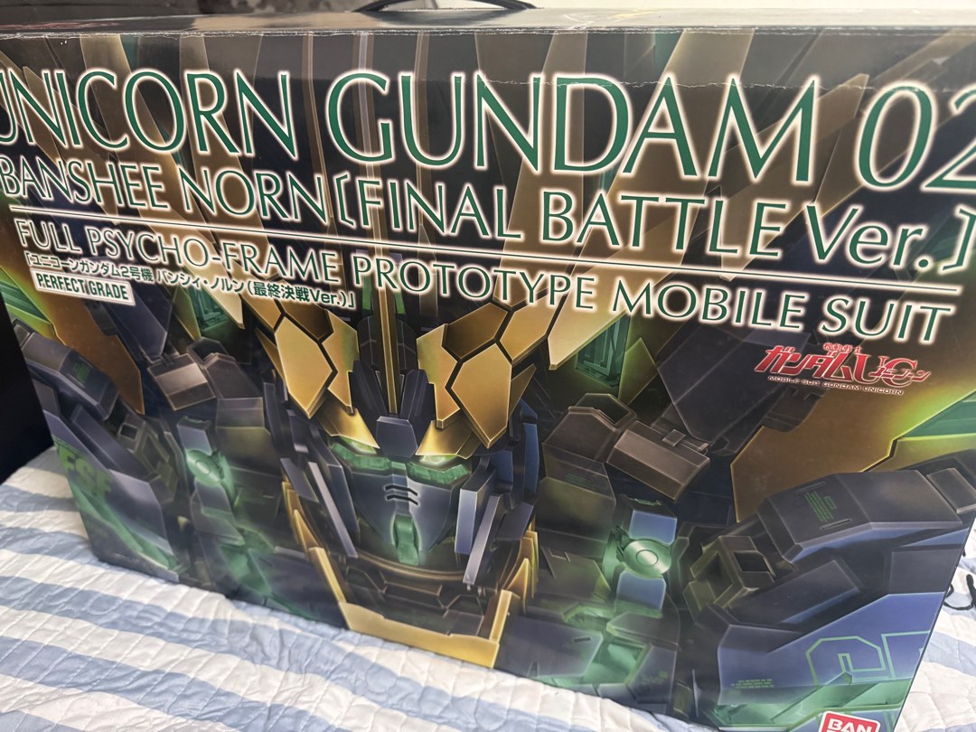Bandai PG Banshee Norn Final Battle Ver, Hobbies & Toys, Toys & Games ...
