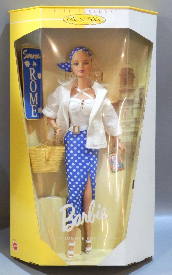 Barbie City Seasons Summer in Rome 1999 Summer Collection, Hobbies ...
