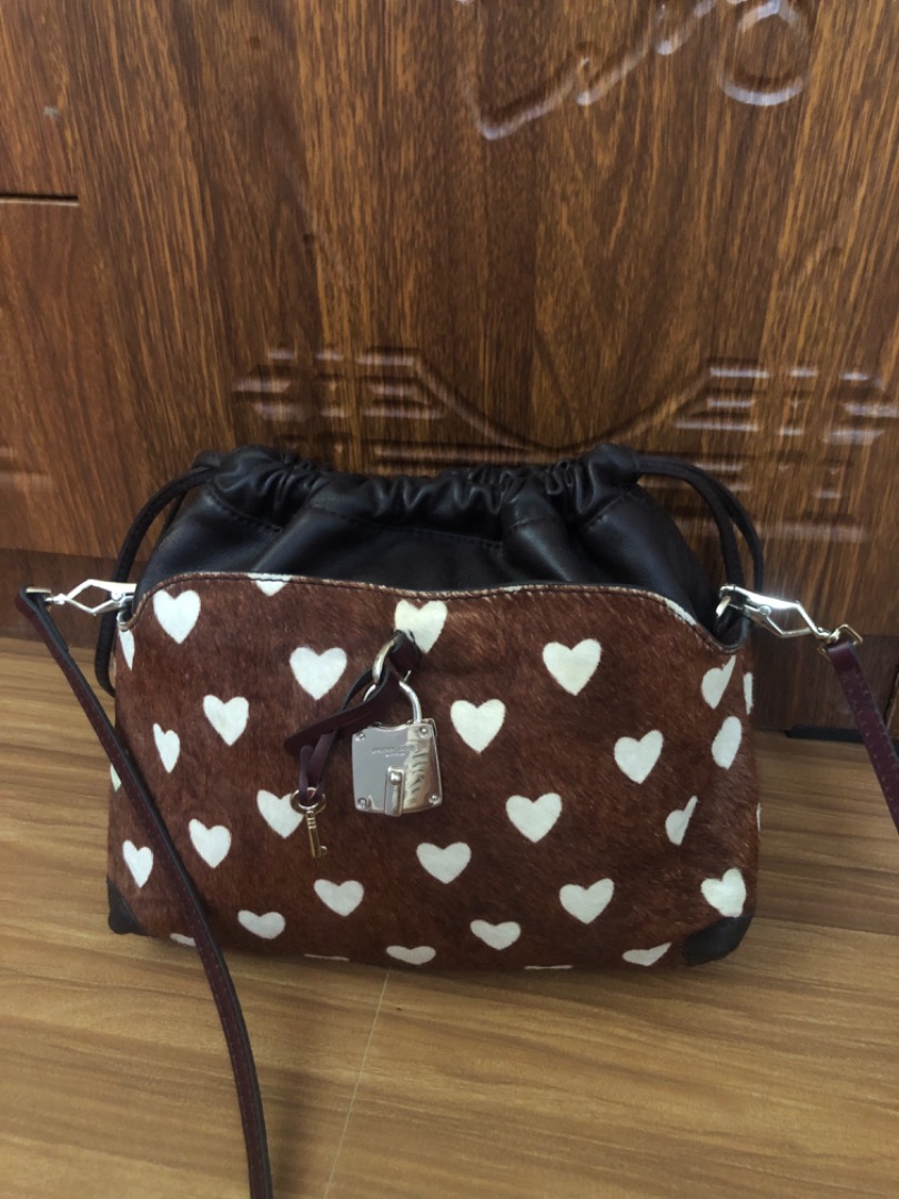 BB CALF HAIR BUCKET BAG, Women's Fashion, Bags & Wallets, Cross-body ...