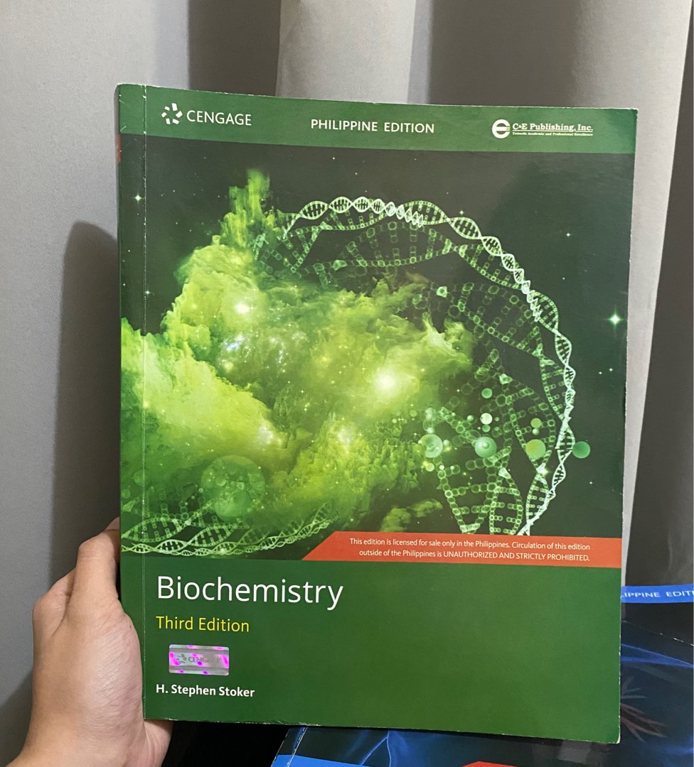 Biochemistry Third Edition - H. Stephen Stoker, Hobbies & Toys, Books ...