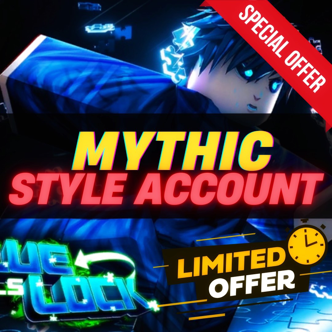 Blue Lock: Rivals Mythic Style Account | Roblox , Video Gaming, Gaming ...
