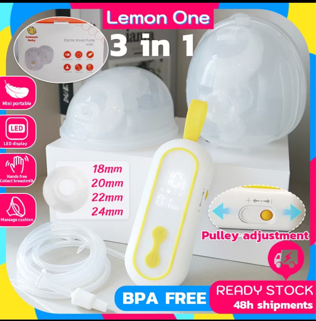 Breastpump lemon u, Babies & Kids, Nursing & Feeding, Breastfeeding ...