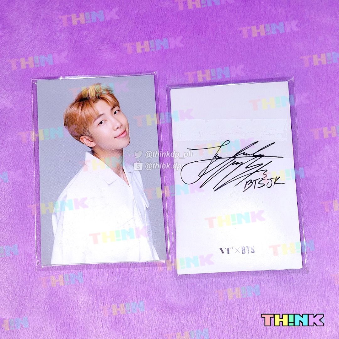 BTS x VT Cosmetics PC Set (Sealed) rm jin yoongi suga jhope jimin ...