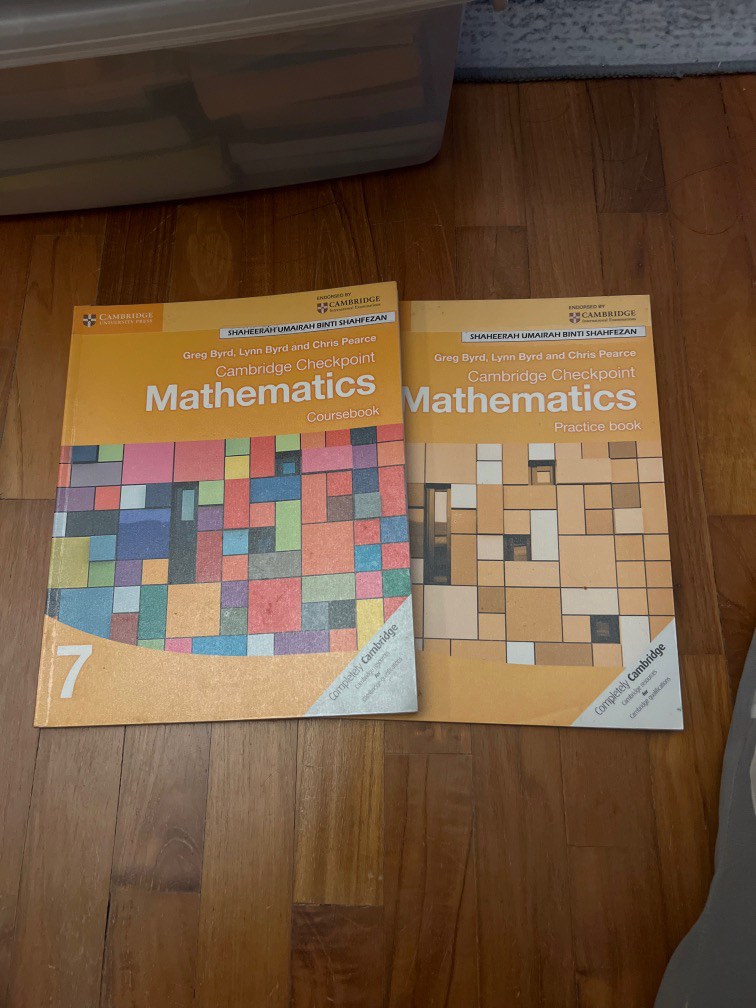 Cambridge Checkpoint Mathematics Coursebook and Practice book Year 7 ...