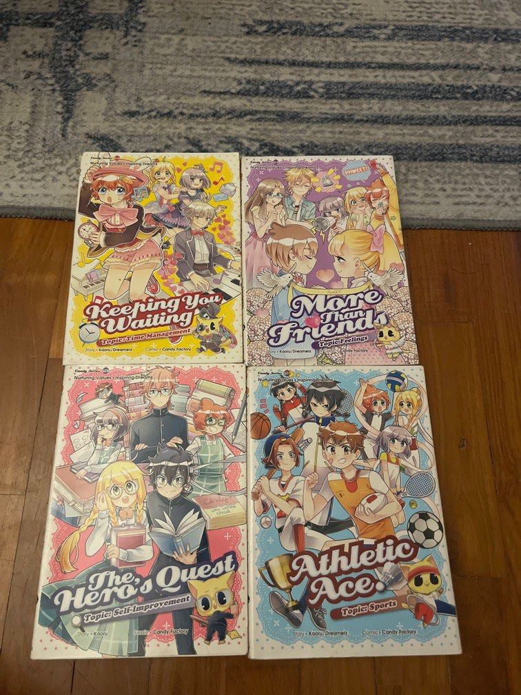 Candy Series Comic Books set of 4, Hobbies & Toys, Books & Magazines ...