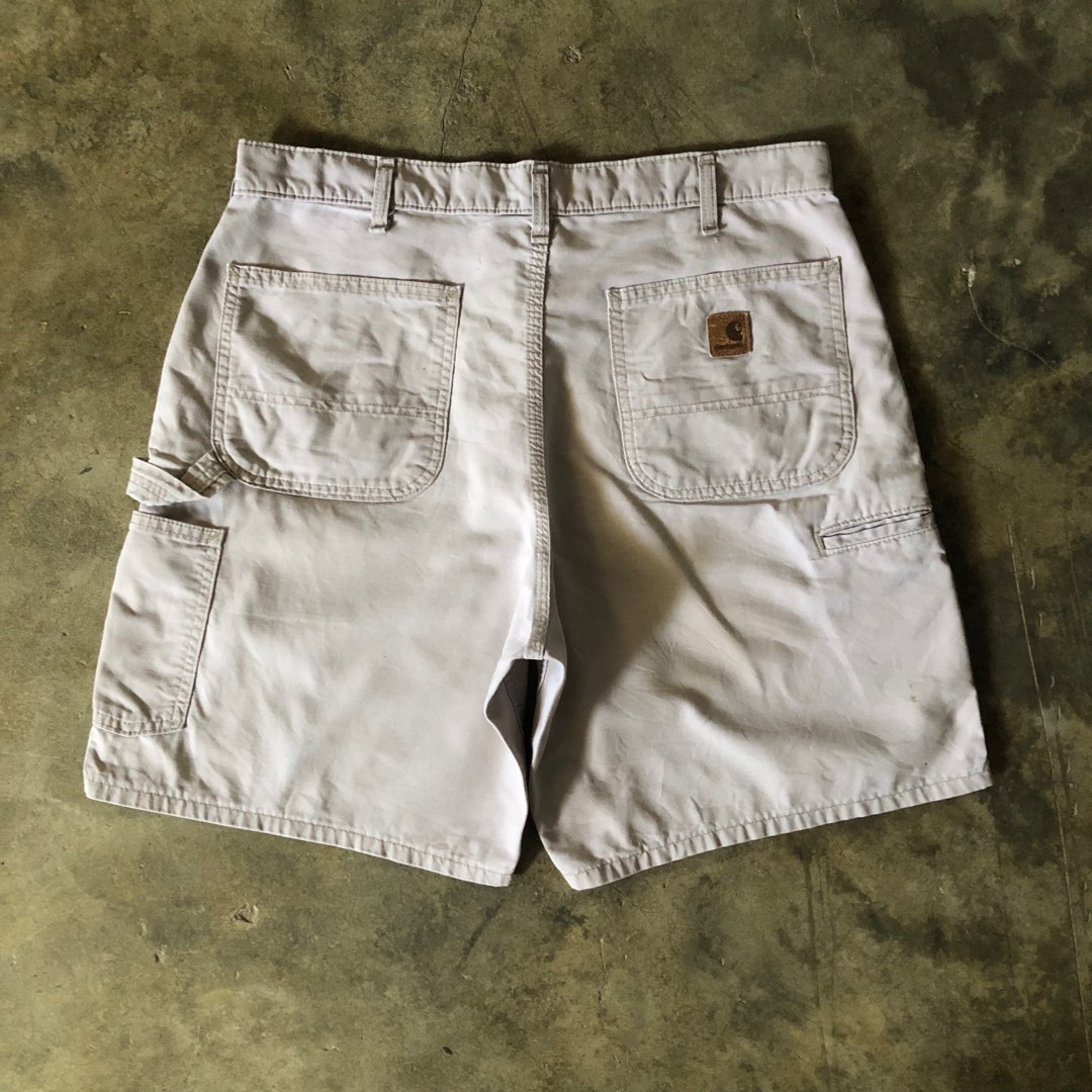 Carhartt Tan Carpenter Jorts, Men's Fashion, Bottoms, Shorts on Carousell