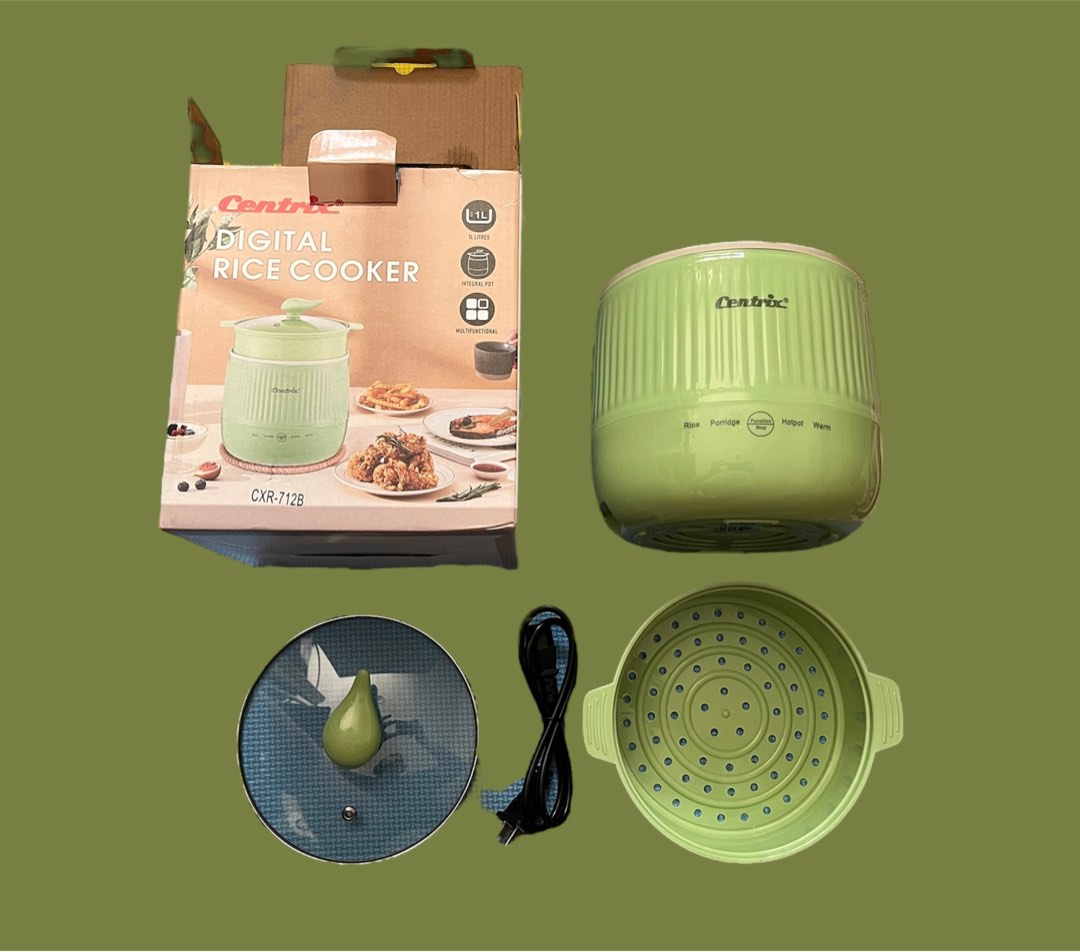 Centrix Digital rice cooker, TV & Home Appliances, Kitchen Appliances ...