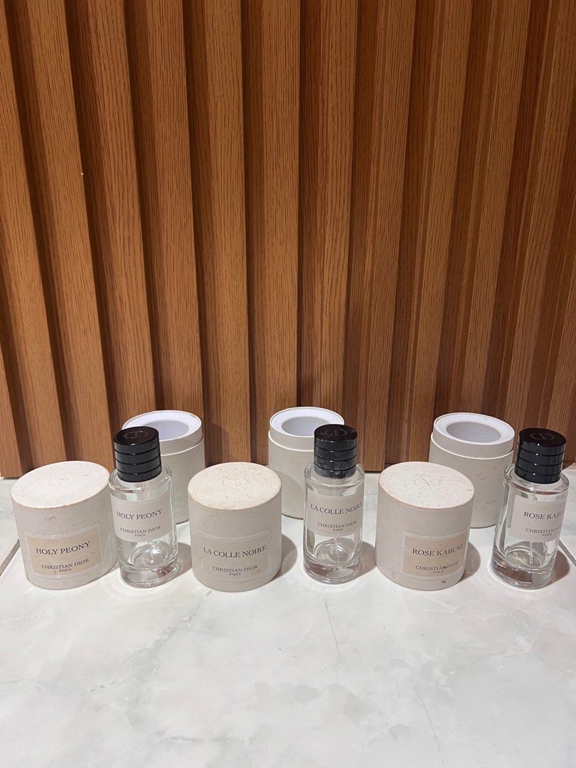 CHRISTIAN DIOR PARIS BOTOL PARFUM KOSONG TAKE ALL 3pcs, Barang Mewah ...